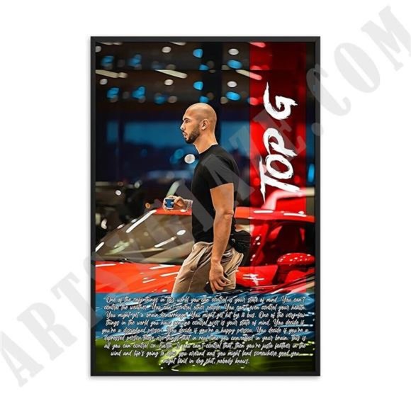 Art | Andrew Tate Tristan Tate Motivational Premium Matte Posters ...